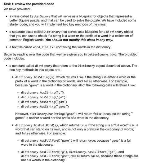 Problem 7 A Letter Square Solver 25 Points