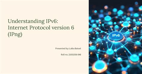 understanding ipv6 internet protocol version 6 ipng