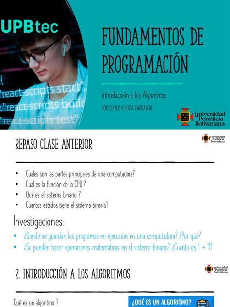 Introducción A Los Algoritmos Pdf Algoritmos Programación De