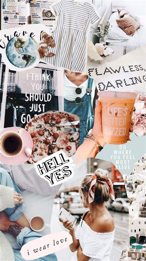 Travel Fashion Aesthetic Insta Collagesbyabby Wallpaper
