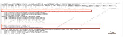 Javasqlexception Invalid Socket Timeout Value Or State Oceanbase 技术