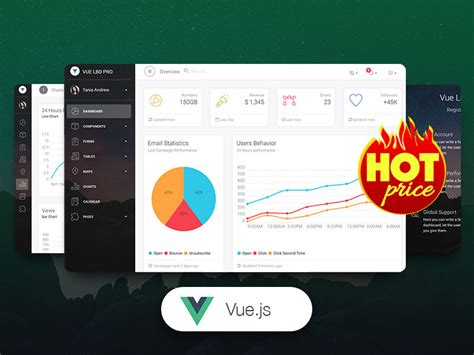 30 Off Vue Light Bootstrap Dashboard Pro Coupon Code Rwebdesign