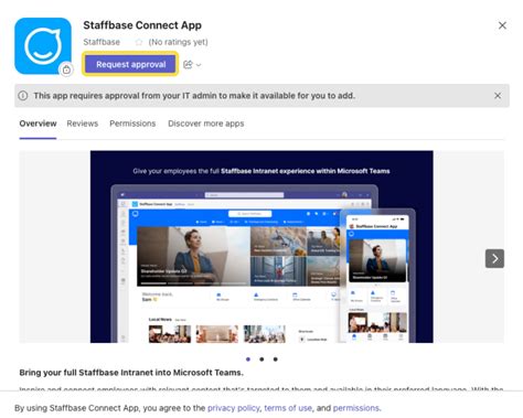 Adding The Staffbase Connect App From The Microsoft Store Staffbase Support Portal