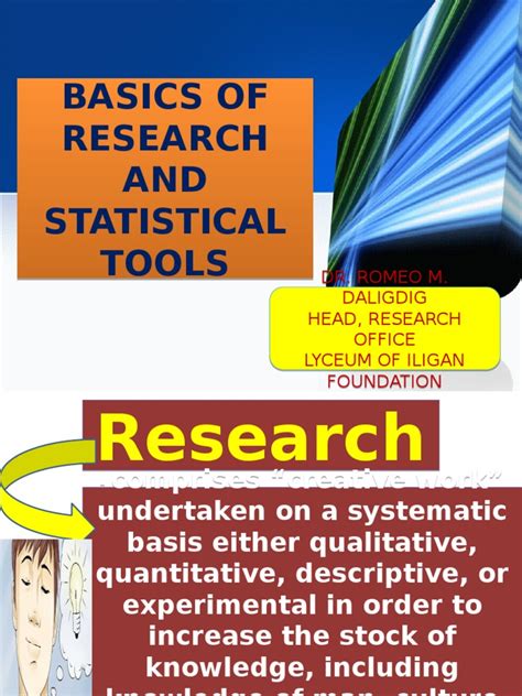 Basics Of Research And Statistical Tools Pdf Correlation And
