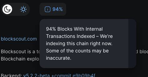 Fix Internal Txs Indexing Popup Layout · Issue 1149 · Blockscout