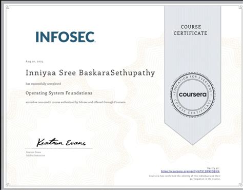 inniyaa sree baskarasethupathy on linkedin hi i have completed a course in operating system