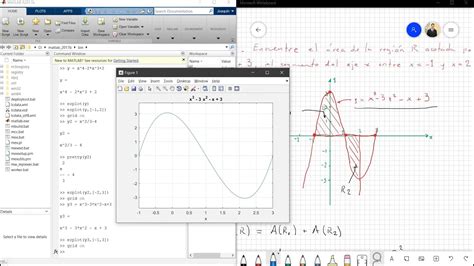 Matlab Graficas En 2d Con Variables Simbólicas Youtube