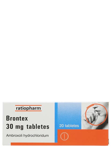 Brontex, 20 tabletes - InternetAptieka.lv