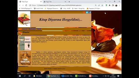 Html Ve Css İle Web Sitesi Yapımı Part 1 Youtube