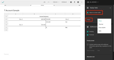 Create Your First Table Tables Charts And Tables Charts Help