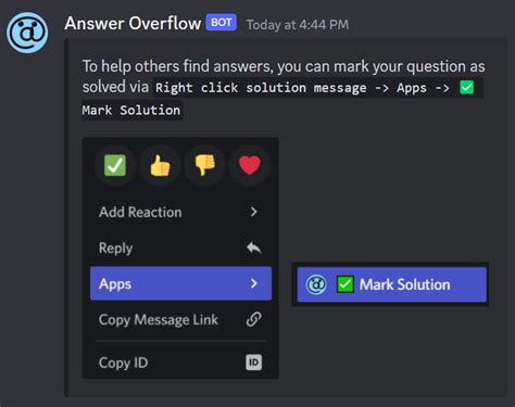 send mark solution instructions answer overflow