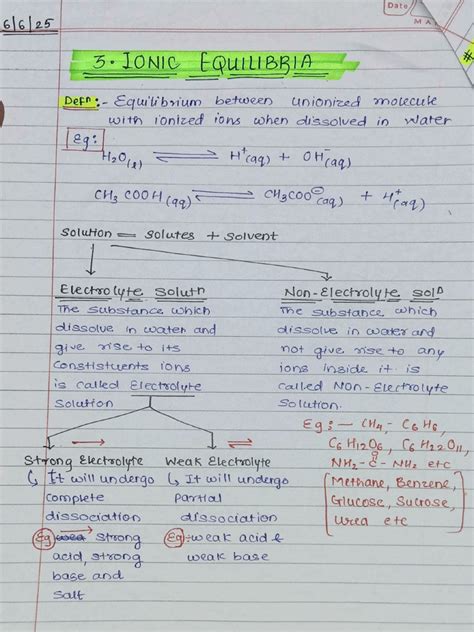 3ionic Equilibria Pdf