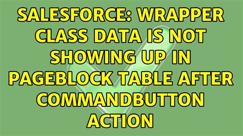 Salesforce Wrapper Class Data Is Not Showing Up In Pageblock Table