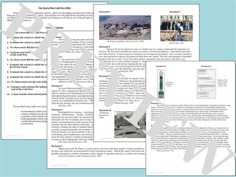 Cold War Primary Source Analysis Bundle Cold War Primary Source Analysis Bundle