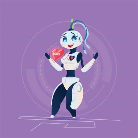 Robot Girl Cartoons Illustrations Royalty Free Vector Graphics And Clip