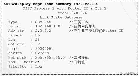 ospf前三类lsa及虚链路 transnet网络 csdn博客