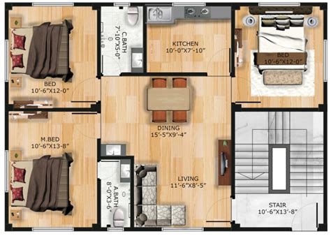 Render A 2d Floor Plan In Photoshop Very Fast By Rakibcad Fiverr