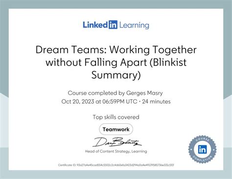 Gerges Masry On Linkedin Certificate Of Completion