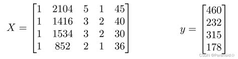多变量线性回归 linear regression with multiple variables csdn博客