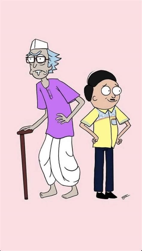 Download Vector Based 2d Puppet Show Art Style Jethalal Wallpaper