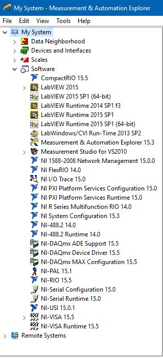 Solved Ni Compactrio Support For Labview 2015 Missing Ni Community