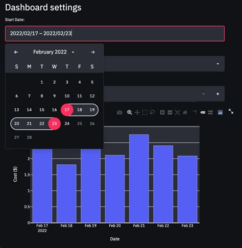 Date Input Range Index Error While Selecting Using Streamlit