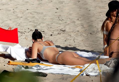 Vittoria Ceretti Thong Bikini St Barts Sexy Hot Celebs Home