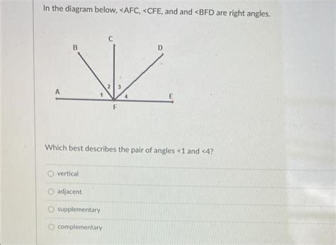 Solved In The Diagram Below Chegg Com