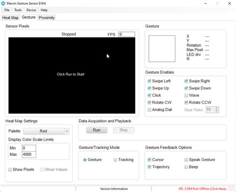 Gesture Mouse Experiment 2 Using The Windows GUI Demo Software To Test Different Gestures