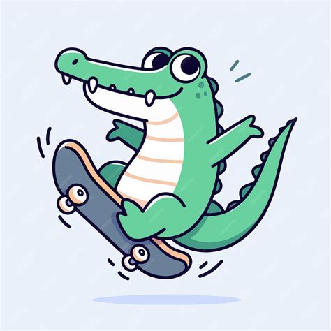 Premium Vector Crocodile Clip Art