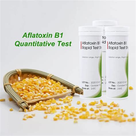 Aflatoxin B1 M1 Test Kit Rapid Testing For Food Safety