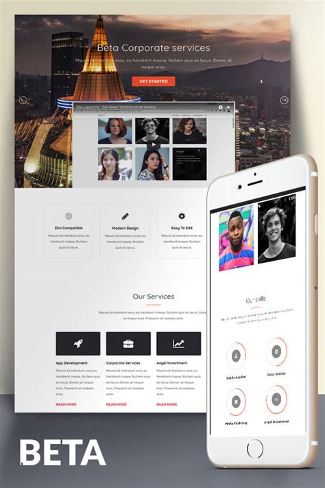 Beta Divi Page Layout