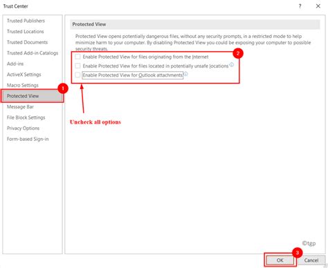 MS Excel Word de Korumalı Görünüm Nasıl Devre Dışı Bırakılır Yardım