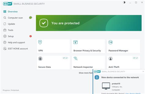 Working With Eset Small Business Security Eset Small Business