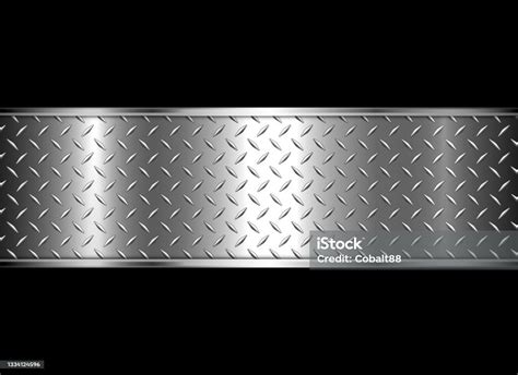 블랙 3d 크롬 디자인의 배경 실버 메탈릭 내구성에 대한 스톡 벡터 아트 및 기타 이미지 내구성 질감 다이아몬드 플레이트 Istock