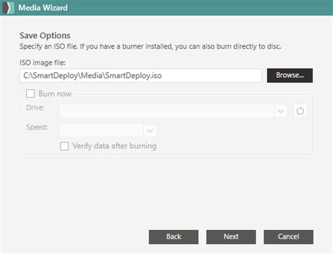 Capture An Image From A Running Virtual Machine Warm Capture SmartDeploy Help Center