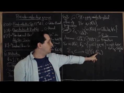 Free Video Pseudo Reductive Groups By Brian Conrad From International Centre For Theoretical