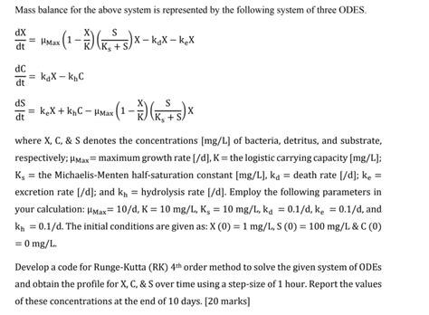 Solved Develop Code Strictly On Matlab Only Develop Code
