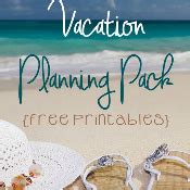 Expired 🏝️free Organization Printable Vacation Planning Packet