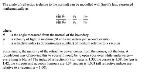 Solved Q2 A 2 Points Calculate The Angle Of Refraction
