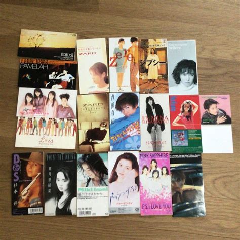 【全体的に状態が悪い】シングル8cm Cd 「19枚セット」（中森明菜、シューピンセイ、ピンクサファイア、飯島直子、杉本彩etc ）クリーニング済み・未検品ありの落札情報詳細 ヤフオク落札