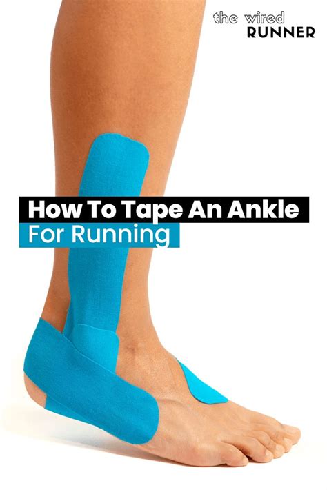 Kt Tape Lateral Ankle Sprain Wrapping Up Ankle Kt Tape Ofnw
