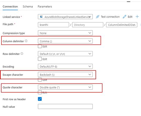 Parsing Csv Failing From Sftp To Blob Microsoft Qanda