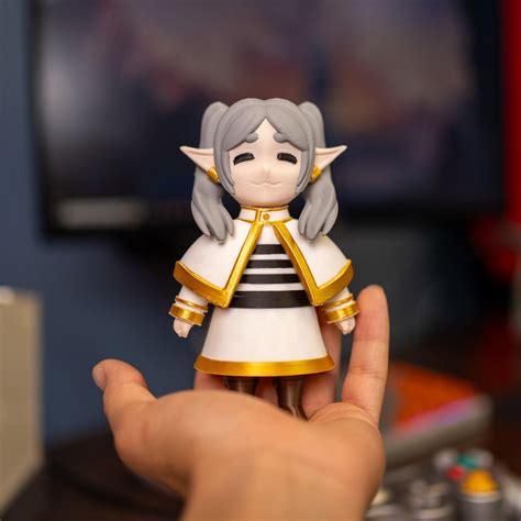 Frieren Chibi 3d Printed Anime T Etsy