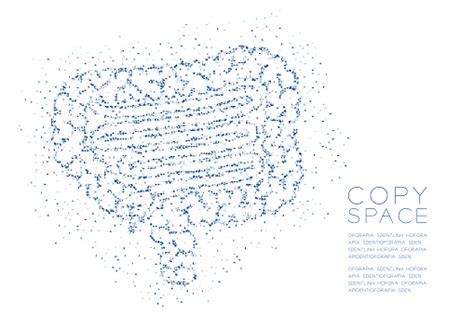 내장 모양 추상적인 기하학적 다각형 사각형 상자와 삼각형 패턴 의료 과학 기관 개념 디자인 블루 컬러 그림 복사 공간 흰색