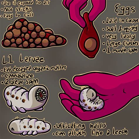 Satan Worm Lifecycle 1 By Sexygoatgod On Deviantart