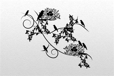 Love Bird Tree Valentine Svg Graphic By St Creative Fabrica