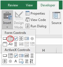 Using Excel Form Controls To Control Spreadsheet Inputs EngineerExcel