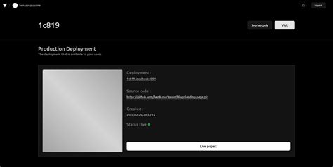 Github Benazouzyassinvercel Clone