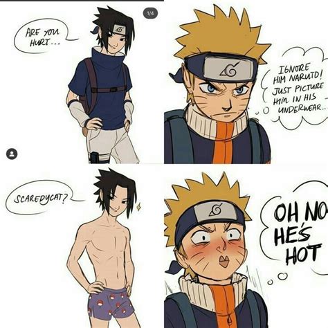 Sasunaru Oh No He S Hot Naruto Divertente Anime Divertente Coppie Anime
